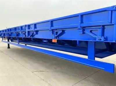Cina 4 assi semirimorchiato a passo basso Camione 120 tonnellate in vendita
