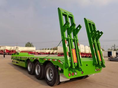 Cina 3 assi 60 tonnellate semirimorchio a letto basso in vendita