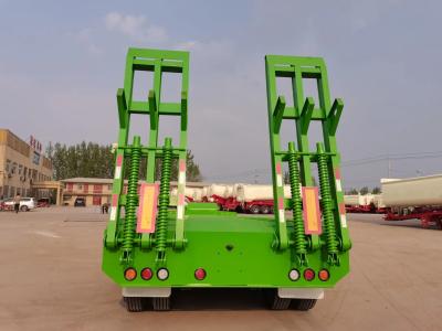 Cina 3 assi 60 tonnellate semirimorchio a letto basso in vendita