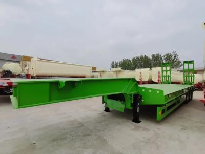 Cina 3 assi 60 tonnellate semirimorchio a letto basso in vendita