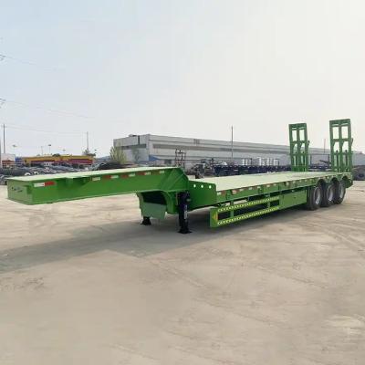 Cina 3 assi 60 tonnellate semirimorchio a letto basso in vendita