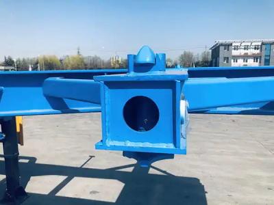 Cina 3 assi 6m 20ft Skeleton Trailer Truck 20ft Skeletal Trailer in vendita in vendita