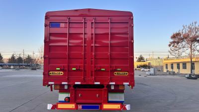Cina Heavy Duty 40ton 50ton Cargo Semi Trailer 3  Axles Fence Cargo Semi Trailer in vendita