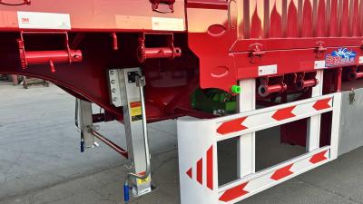 Cina Heavy Duty 40ton 50ton Cargo Semi Trailer 3  Axles Fence Cargo Semi Trailer in vendita