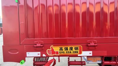 Cina Heavy Duty 40ton 50ton Cargo Semi Trailer 3  Axles Fence Cargo Semi Trailer in vendita
