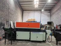 China Automatic Bobbin Cleaning Waste Yarn Tape Cutting Machine For Circular Loom for sale