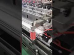 Four Side Seal Bag Making Machine High Speed Temperature Control