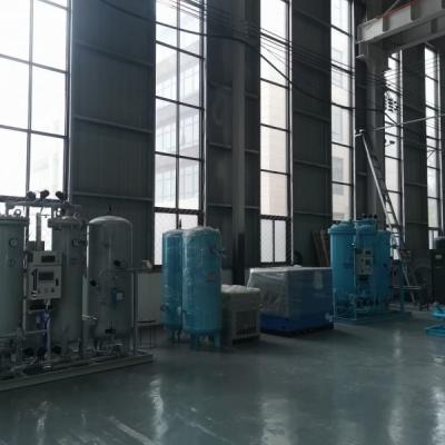 Cina Sistema di depurazione del gas di azoto di progettazione montato su pattinatura 5Nm3/Hr~5500Nm3/Hr in vendita