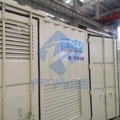 China 40HQ Containized Nitrogen Gas Generation Plant Long Service Life Auto Start for sale