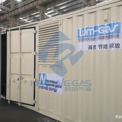 Cina Impianto di generazione di gas azoto mobile 40HQ con certificato SONCAP in vendita