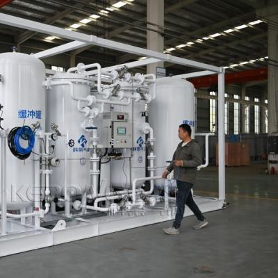 China PLC Controlled Air Compressor Nitrogen Generator For Food And Bevergae for sale