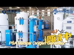 high efficiency psa medical oxygen generator with filling cylinders