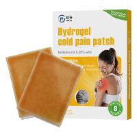 Quality Hydrogel Cooling Pain Relief Patch Chinese Plaster 10x14cm Physical Compress for sale
