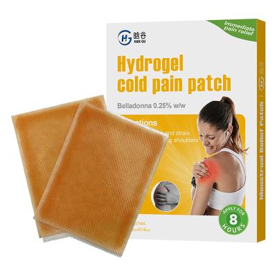 China Hydrogel Cooling Pain Relief Patch Chinese Plaster 10x14cm Physical Compress Cold Gel for sale