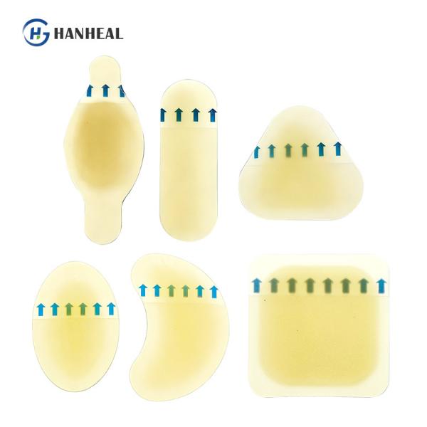 Quality Medical Grade Hydrocolloid Dressing Invisible Patches 1.7x6.1cm For Fingers Toes Heels for sale