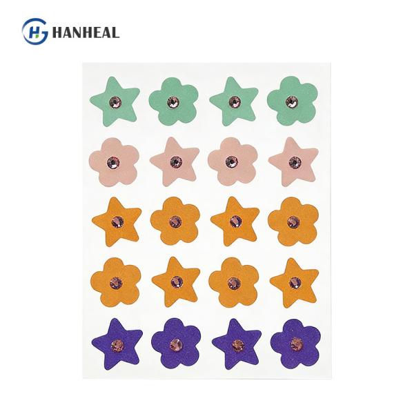 Quality Lovely Flower Hydrocolloid Acne Sticker For Acne Recovery Treatment Custom Color for sale