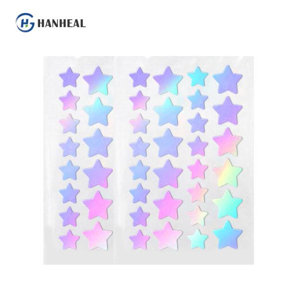 Quality Colorful Heart Shaped Acne Pimple Patch Spot Treatment Patches for Face 12mmx6 for sale