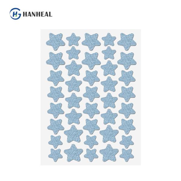 Quality Customized Color Hydrocolloid Acne Pimple Patch Star Shape For All Skin Types for sale