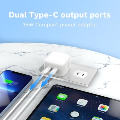 Cina Compatto USB PD Adapter di alimentazione caricabatterie per smartphone in vendita