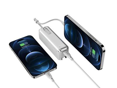中国 5000mAh カプセル パワーバンクとウォール充電器 ミニポータブル充電器 すべてのデバイス 販売のため