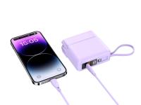 China Small and Lightweight Power Bank with Type-C Input Interface and Digital Display for sale