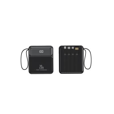 中国 20W 急速充電 10000mAh 20000mAh マイクロUSB入力とLEDディスプレイのユニバーサルポータブルパワーバンク 販売のため
