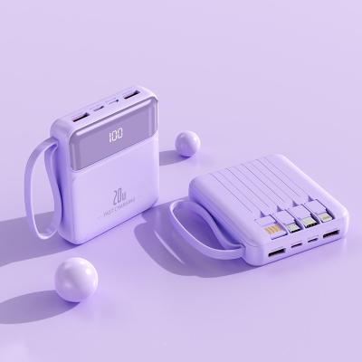 中国 20W 急速充電 10000mAh 20000mAh マイクロUSB入力とLEDディスプレイのユニバーサルポータブルパワーバンク 販売のため