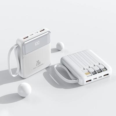 中国 20W 急速充電 10000mAh 20000mAh マイクロUSB入力とLEDディスプレイのユニバーサルポータブルパワーバンク 販売のため
