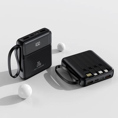 中国 20W 急速充電 10000mAh 20000mAh マイクロUSB入力とLEDディスプレイのユニバーサルポータブルパワーバンク 販売のため