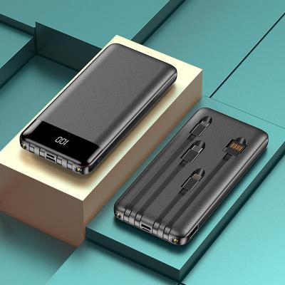 China Custom Logo Power Bank with 20000mAh Large Capacity Fast Charging and Micro USB Output Interface for sale