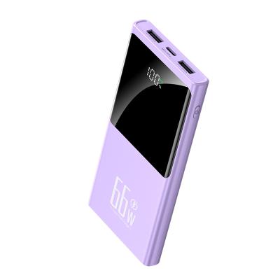 China Functie LED Display 10000mAh Draagbare powerbank voor iPhone en mobiele apparaten Te koop