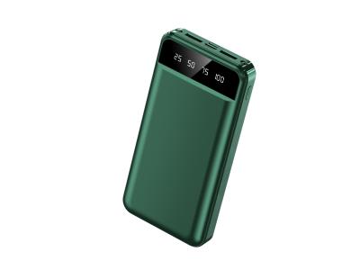 China 20000mah Dual USB Power Bank LED Display Portable Charger Large Capacity Custom Logo for sale