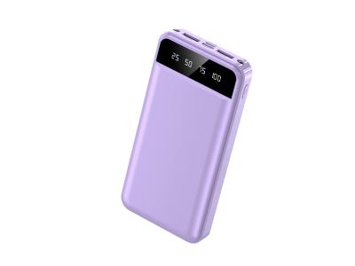 China 20000mah Dual USB Power Bank LED Display Portable Charger Large Capacity Custom Logo for sale