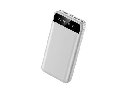 China 20000mah Dual USB Power Bank LED Display Portable Charger Large Capacity Custom Logo for sale