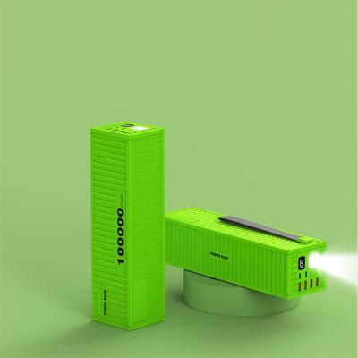 Cina PD22.5W Fast Charging ABS Power Bank 100000mAh Big Capacity Station per Notebook Laptop Triple Type C Otto USB in vendita