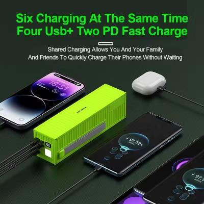 中国 PD22.5W 急速充電 ABS パワーバンク 100000mAh ノートパソコン ラップトップ用 大容量ステーション ツリータイプC 8 USB 販売のため