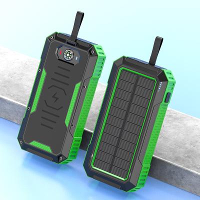 Cina Banche di carica rapida di telefoni cellulari all'aria aperta 30000Mah Banche di carica del pannello solare senza fili impermeabile in vendita