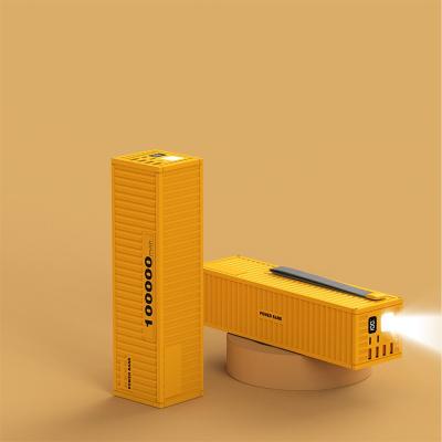 Cina PD22.5W Fast Charging ABS Power Bank 100000mAh Big Capacity Station per Notebook Laptop Triple Type C Otto USB in vendita