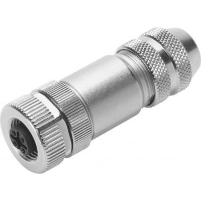 中国 Festo NECU-M-S-D12G4-C2-ET ストレートプラグ,M12x1,4ピン,Dコード,シールド可能 販売のため