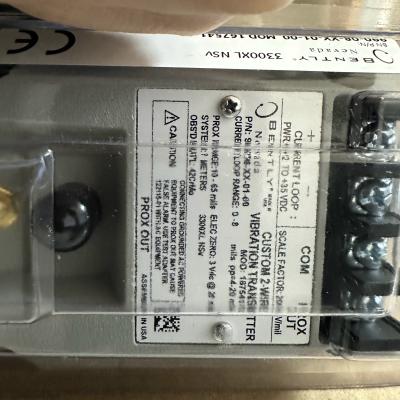 China 990-05-XX-01-00 ( MOD: 289549-01) Bently 2-Wire Vibration Transmitter for Turbines, Compressors, Pumps for sale
