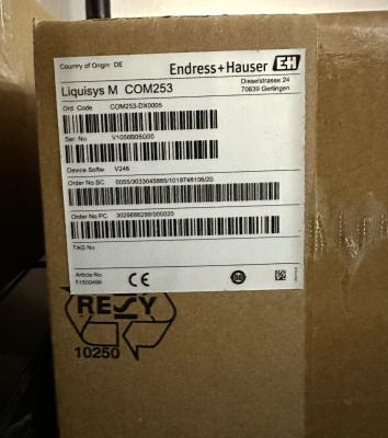 China Endress+Hauser COM253 Compact Digital DO Transmitter with IP65-Rated Housing for Accurate Dissolved Oxygen Measurement for sale