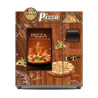 China Fully Automatic Pizza Vending Machine 2 sqm Touch Screen Multiple Flavors Self Service for sale