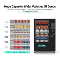 China Smart Screen Snack and Drink Vending Machine with QR Code Payment 42 Inch Touch Display for sale