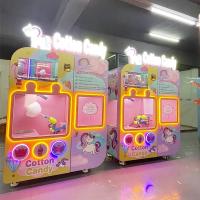China Automatic Cotton Candy Vending Machine 220V 50Hz Commercial Candy Maker for sale