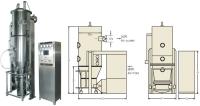 China Vertical Continuous Fluid Bed Dryer Machine High Performance For Coffee Powder for sale