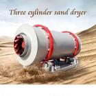 Cina Chemicals Processing Rotary Sand Dryer , Three cylinder Sawdust Drum Dryer in vendita