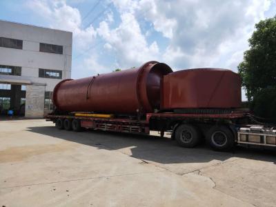Cina Industrial Sewage Sludge Dryer Rotary Kiln Dryer For Metallurgy / Building Materials in vendita