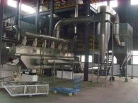 China Vibrating Fluidized Bed Dryer Food Industry Dimension Customized Energy Saving for sale