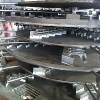 China Customized Continuous Plate Dryer Machine , Salt Plate Dryer Machine for sale
