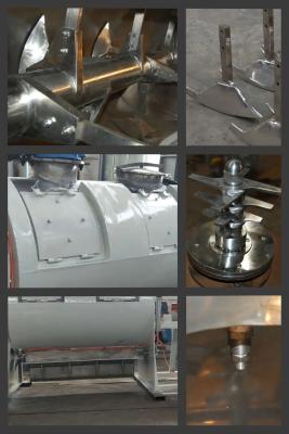 Cina 50L-9000L Industrial Mixer Machines LD / LDH Horizontal Ribbon Blender in vendita